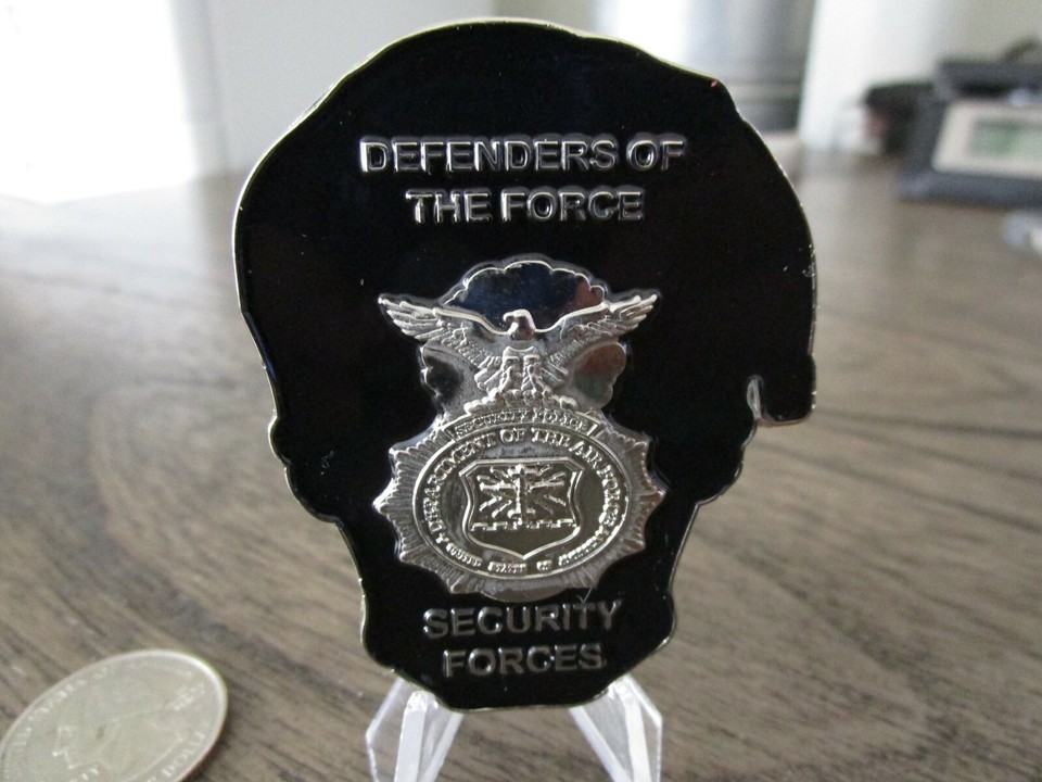 USAF Security Forces MP's SF Defenders of the Force Reapers Skull ...