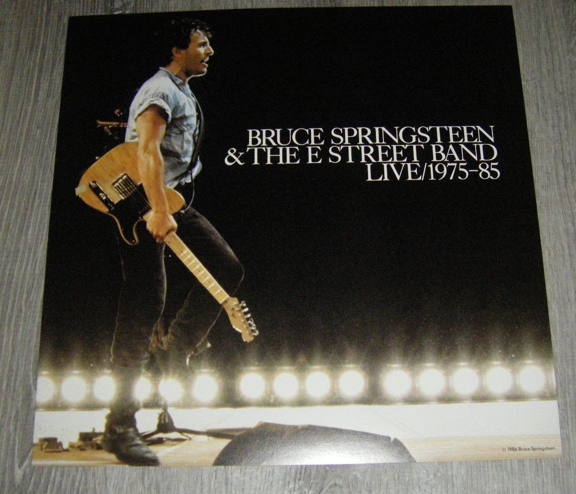 Bruce Springsteen Live 1975 - 85 2 sided Promo Poster Album Flat ...