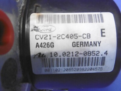 Abs-Pumpe Ford Fiesta CV21-2C405-CB 10.0961-0187.3 | eBay