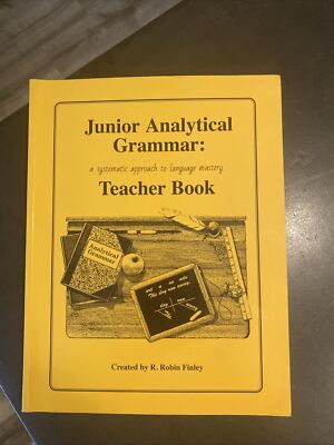 Junior Analytical Grammar: A Systematic Approach Teacher Book R. Robin ...