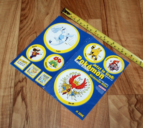 2001 Nintendo Old Sticker Set Donkey Kong Country Super Mario Pokemon ...