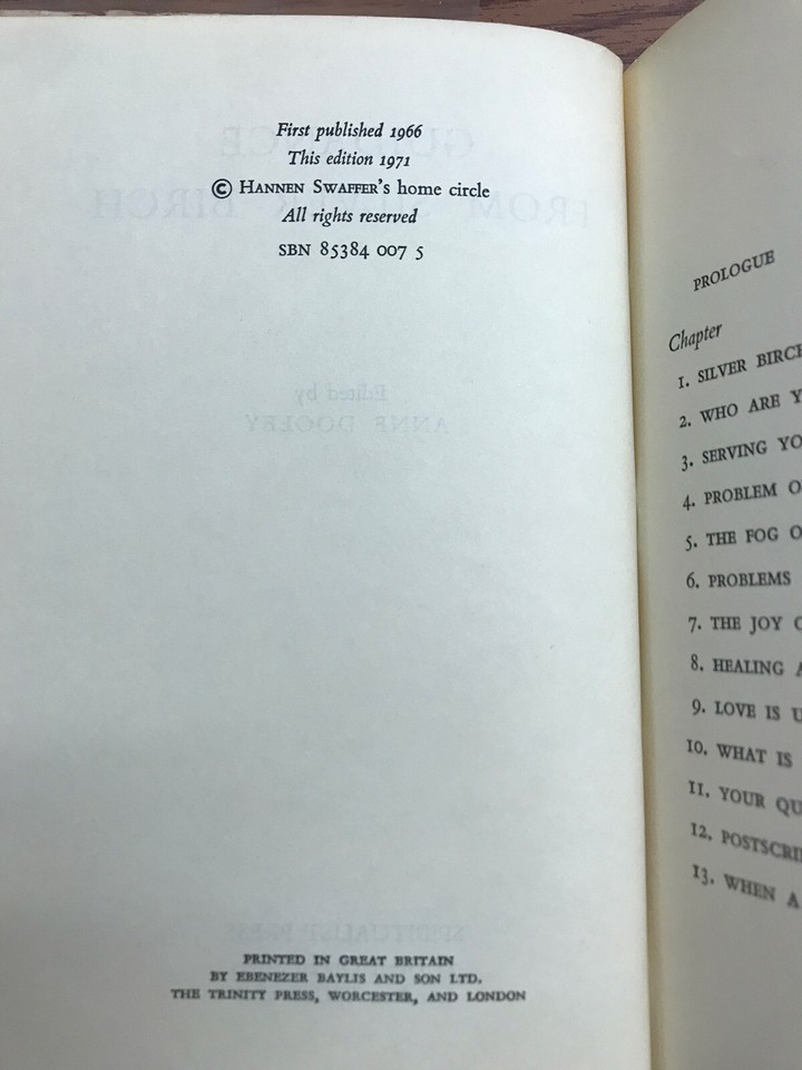 Guidance from Silver Birch By Anne Dooley (Editor) | eBay UK