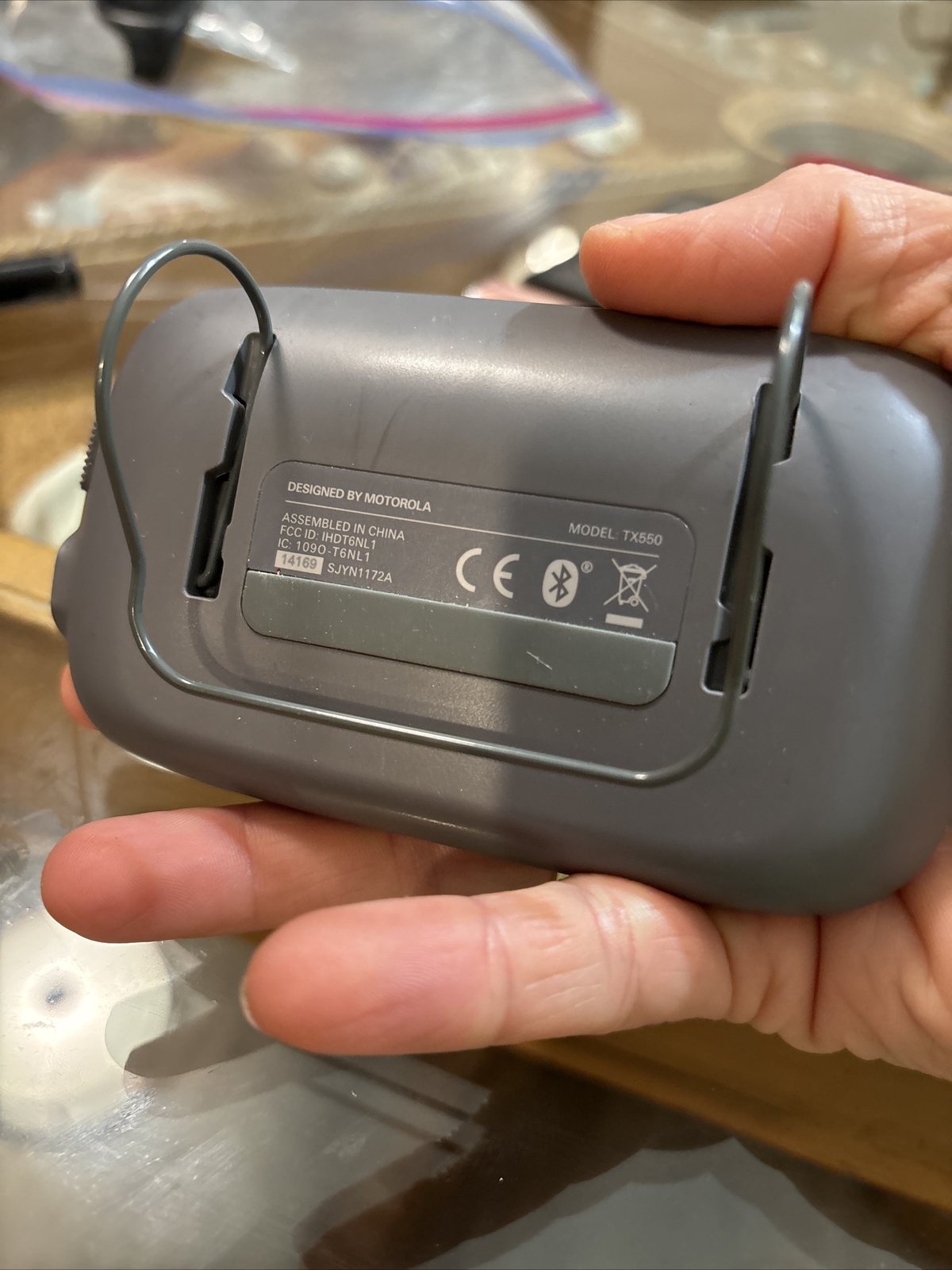 Motorola TX550 Sonic Rider Bluetooth Car Kit Speakerphone for sale ...