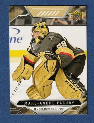 MARC-ANDRE FLEURY 2019-20 Upper Deck PROMO My MVP SGA Card VEG-1 Golden ...
