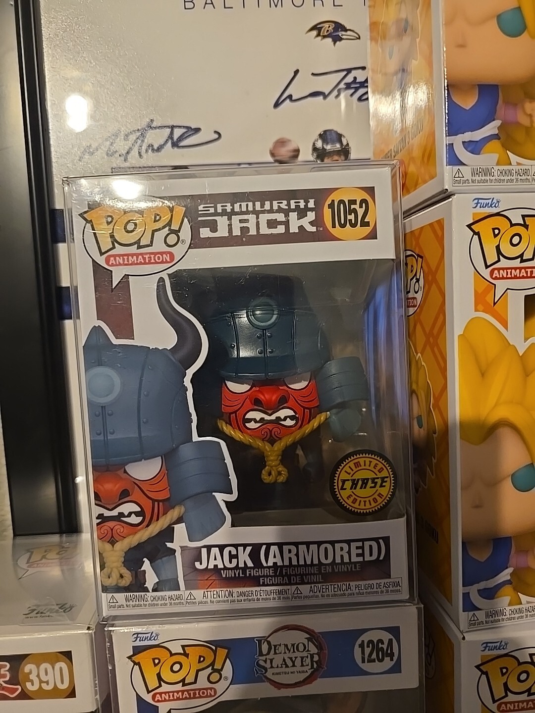 D Funko POP! Animation | Samurai Jack (Armored) #1052 | Limited Edition ...