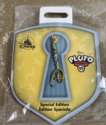 Disney Key Pin - Pluto - 90th Anniversary - Special Edition - New | eBay