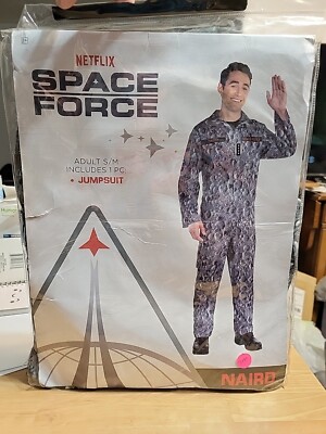 General Mark Naird Space Force Costume Adult S/M Jumpsuit #3080 | eBay
