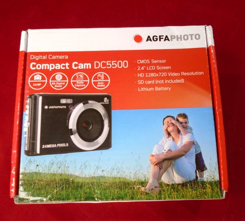 AGFA Compact Camera DC5500 24 mega pixels Black (No Macro mode | eBay