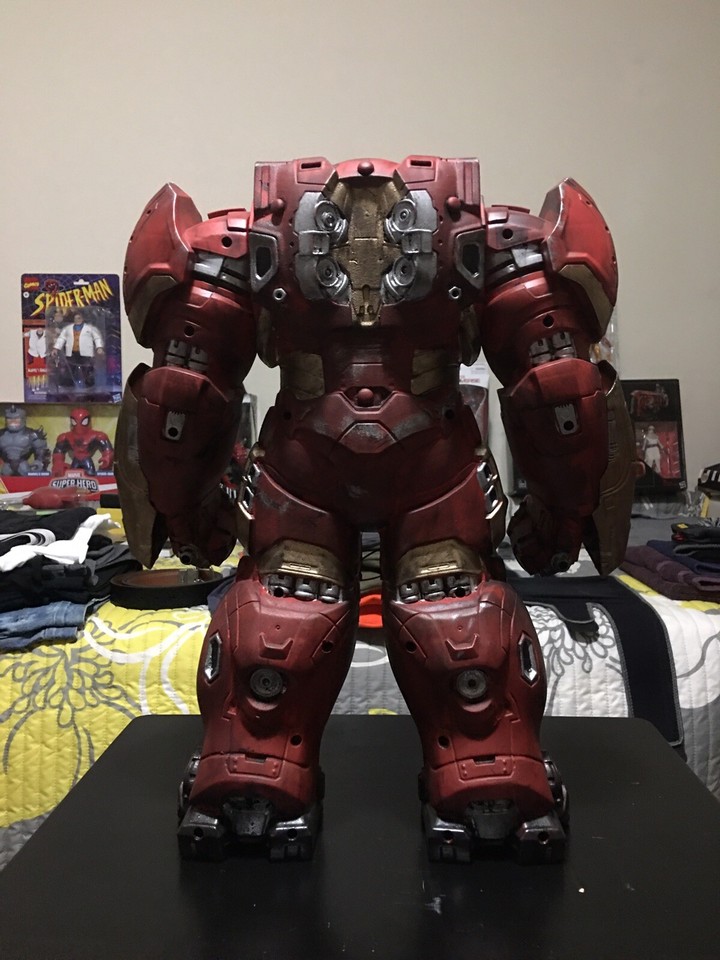 MARVEL AVENGERS AGE OF ULTRON HULKBUSTER ARMOR 18” CUSTOM BATTLE ...