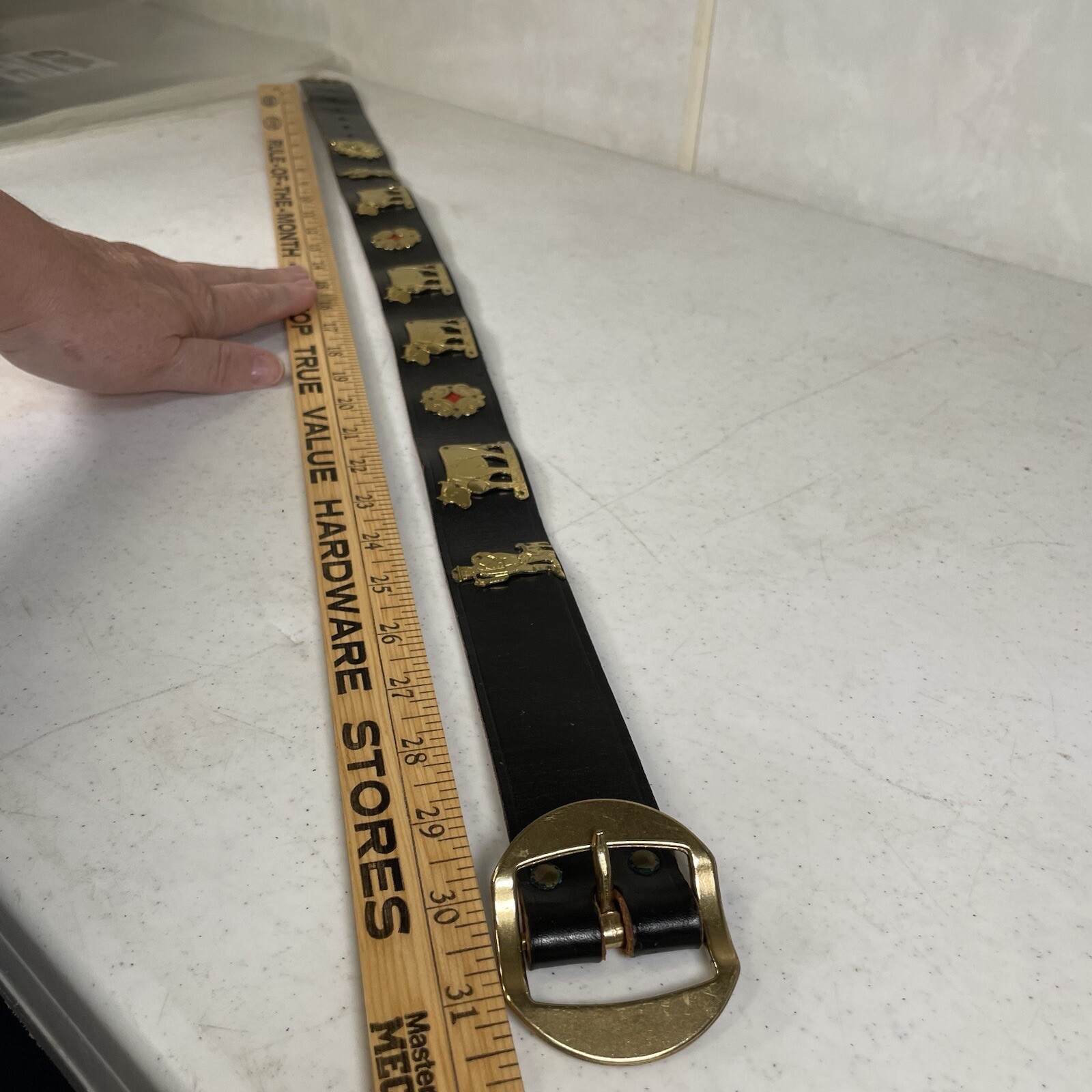 Womens Appenzeller belt, symbols of the Swiss Alps. 2… - Gem