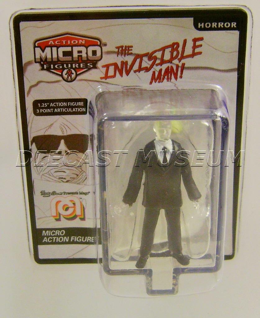 THE INVISIBLE MAN MEGO HORROR ACTION MICRO FIGURES WORLDS SMALLEST 2020 ...