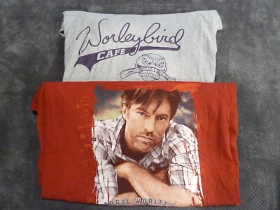 2 Darryl Worley 2008 River Run T-Shirts Even Shirt & Worley Bird Cafe ...