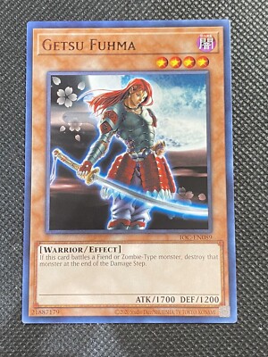 YuGiOh! - Getsu Fuhma IOC-EN089 Rare 25th Anniversary Edition Near Mint ...