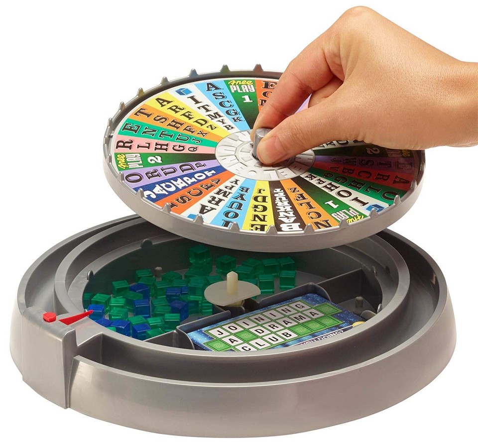 Mattel Wheel of Fortune Bingo Television Board Game | eBay UK