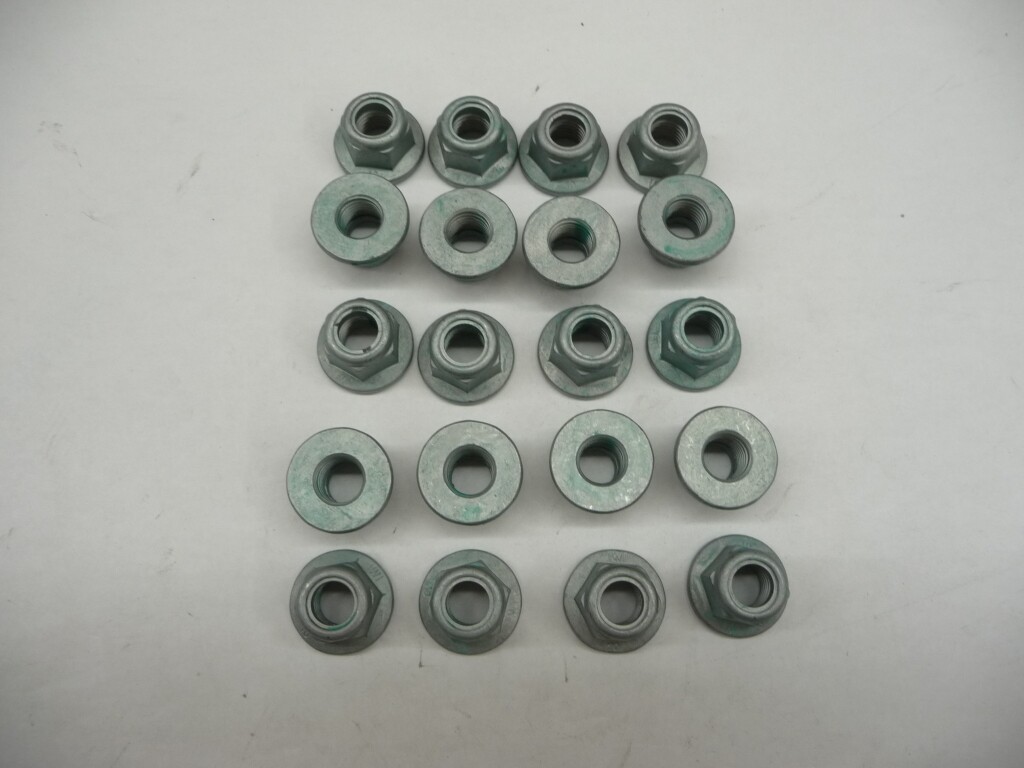 2009-2013 Lamborghini Gallardo Hexagon Collar Nut Set of 20 N10106402 ...