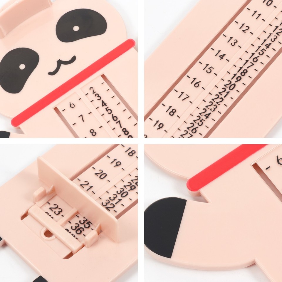 Toddler Foot Measurement Device Measuring Ruler Kids Shoe Sizer ...