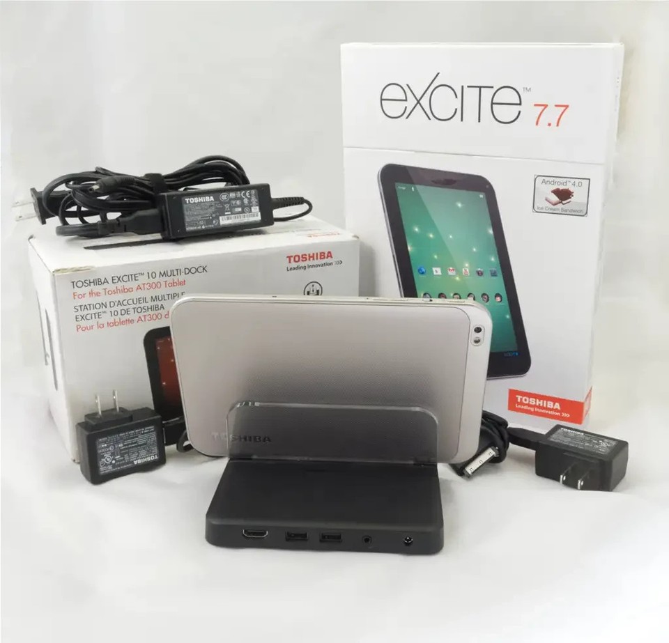 Toshiba Excite AT270 7.7-Inch Tablet w Excite 10 Multi-dock bundle FOR ...
