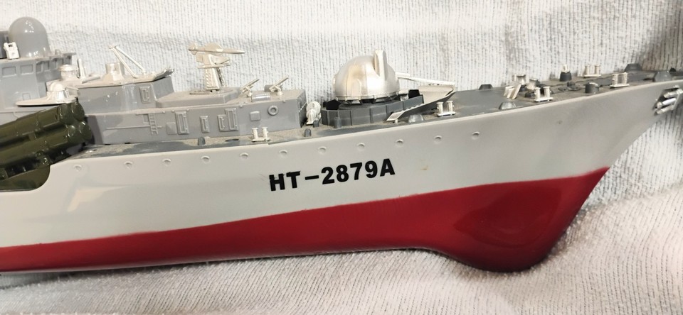 31 Inch NAVY BATTLESHIP DESTROYER HT-2879A Radio Control 2CH, SHIP ONLY ...