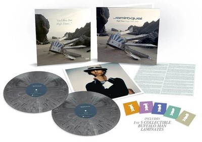 JAMIROQUAI LP x 2 High Times MARBLED STEEL COLOURED VINYL Tour Edn ...