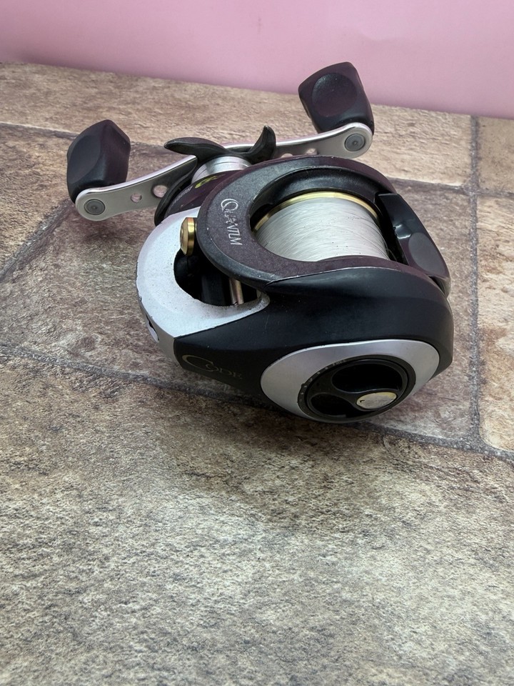 Quantum Code CDX870CX-A8 Baitcasting Reel Right Hand Retrieve Flip ...