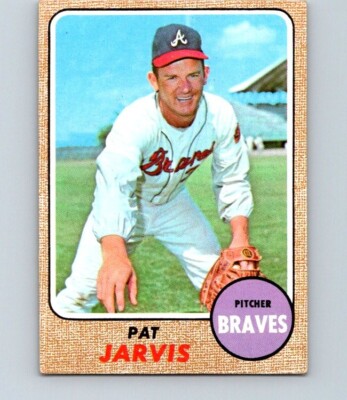 1968 TOPPS BASEBALL #134 PAT JARVIS MID GRADE JG | eBay