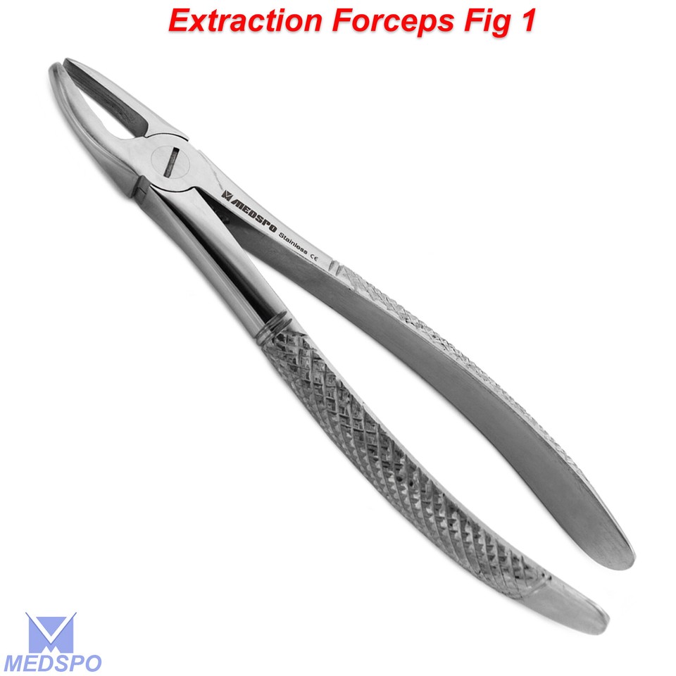 Dental Extracting Forceps For Lower & Upper Molars Roots Surgical ...