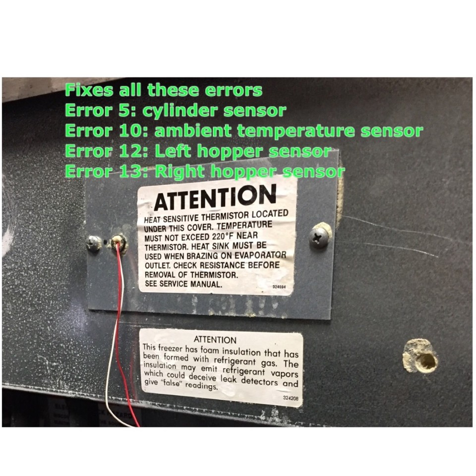 Thermistor Temperature sensor probe fits Stoelting F231, E131, E111 ...