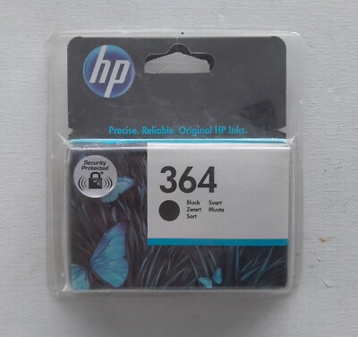 HP 364 BLACK CB316EE Genuine Original Ink Cartridge SEALED 1 | eBay