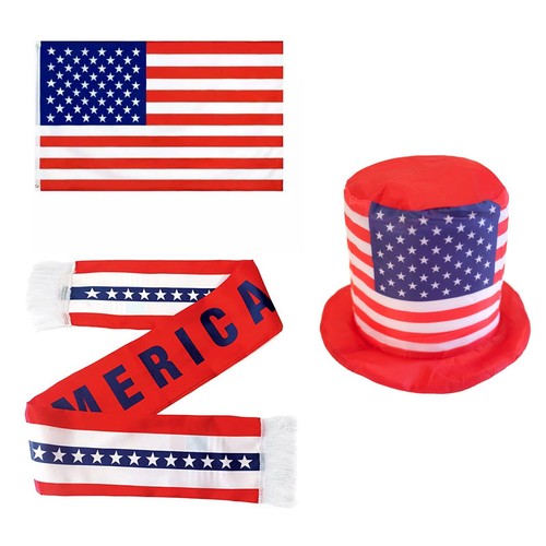 Soccer Fan Scarf/Hat/Flag for the World Cup Qatar 2022 USA/MEXICO ...