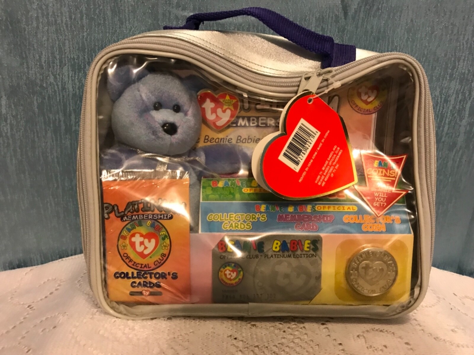 1999 TY Beanie Babies Official Club Membership Kit PLATINUM Edition ...