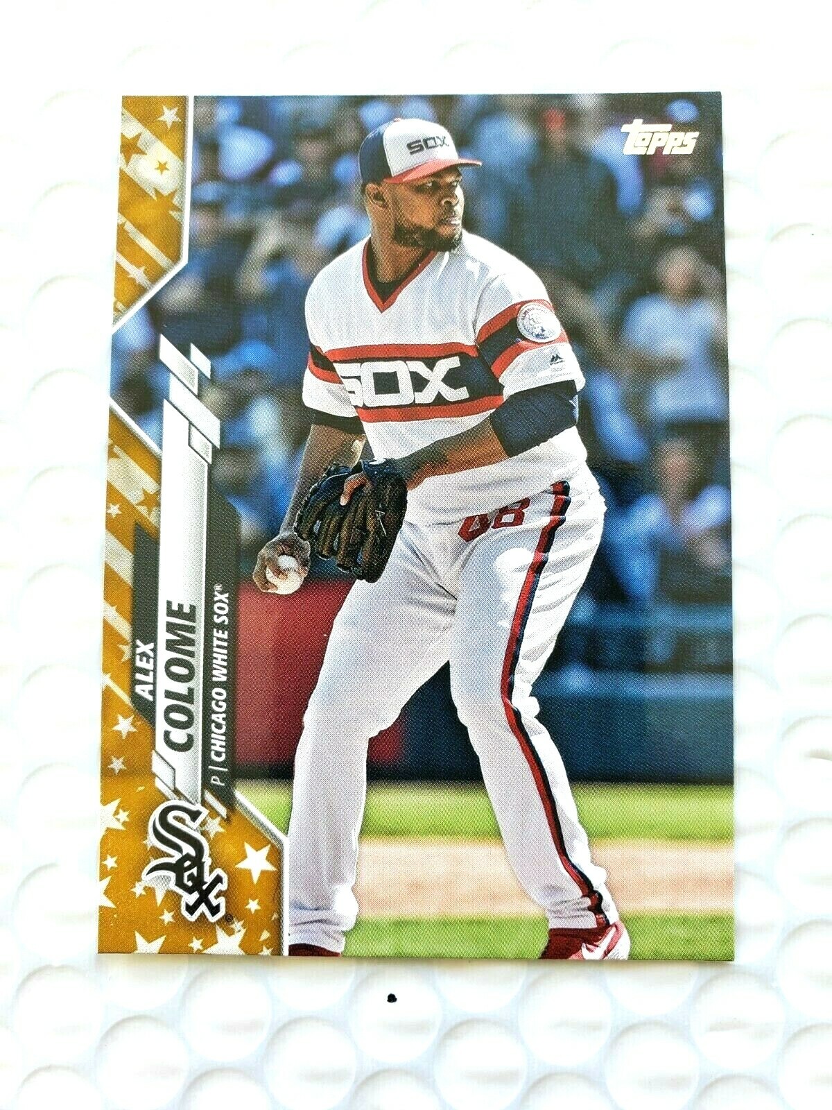 2020 Topps Gold Star Parallel Series 1 - Alex Colome - Card # 93 ...