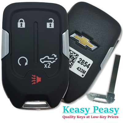 New OEM 2021 2022 Chevrolet Silverado Remote Fob FCC: HYQ1ES PN ...