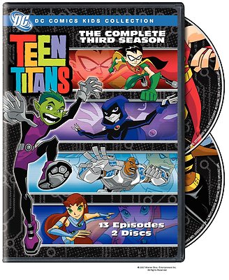 TEEN TITANS - COMPLETE SEASON 3 - DVD - UK Compatible - New & sealed | eBay