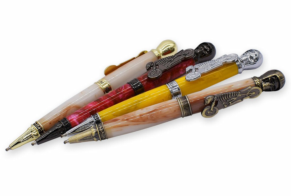 DIY Motorcycle Pen Kits Woodturning Pen Kit Pen Turning Project Pen ...
