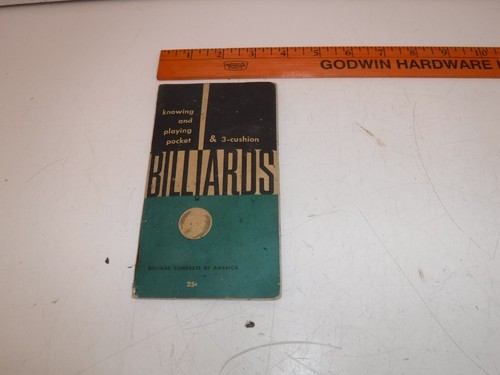 Billiard Congress of America Book Pocket & 3 Cush Pool & Billiards ...