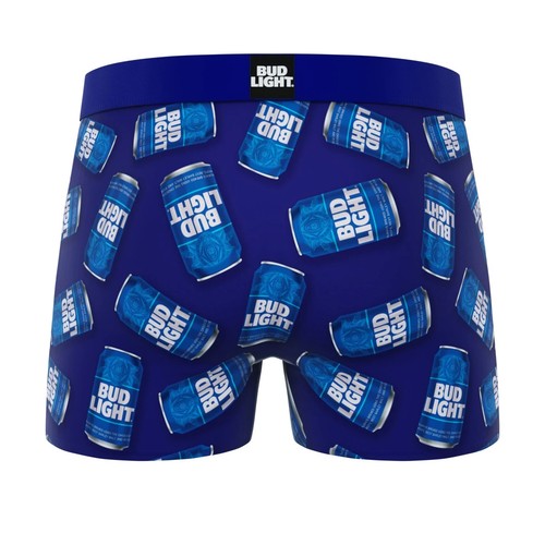 Bud Light Beer Crazy Boxer Briefs in GIFT CAN, Men's Size SMALL (28-30 ...