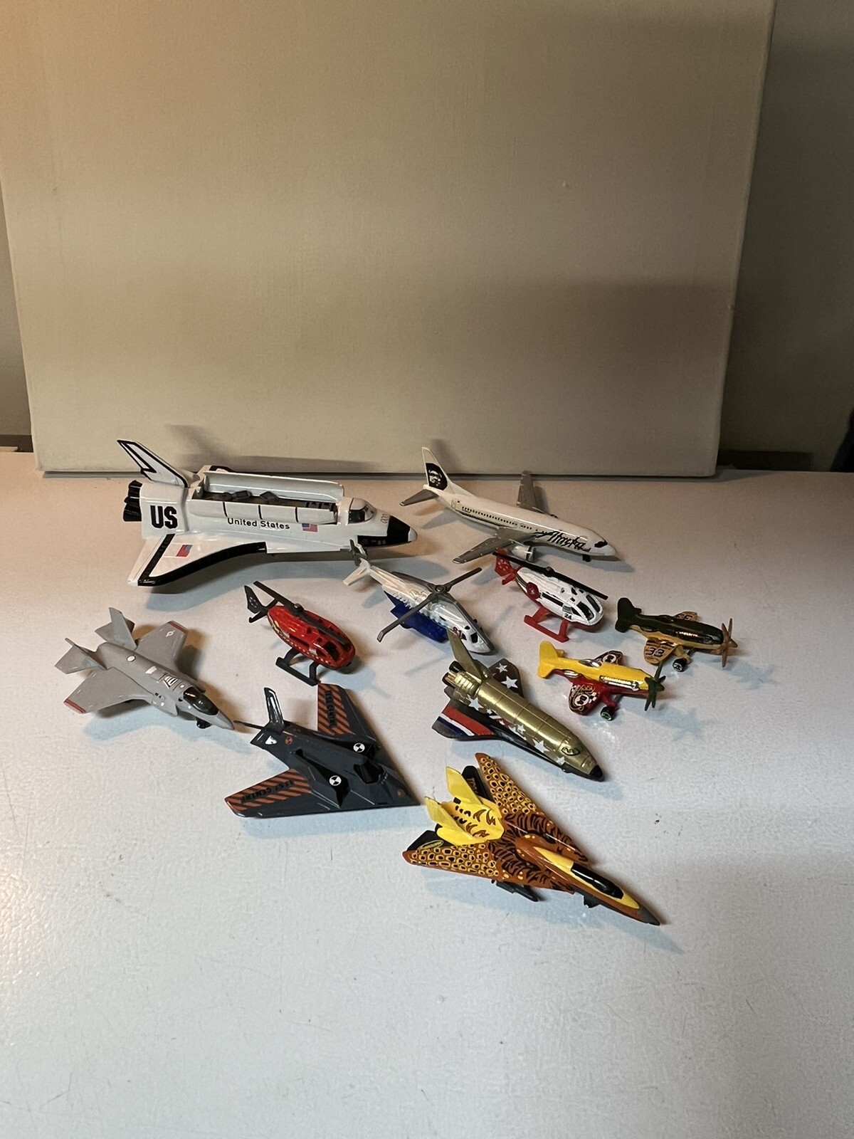 Matchbox Lot Airplanes Diecast Helicopters Space Shuttle Lockheed ...