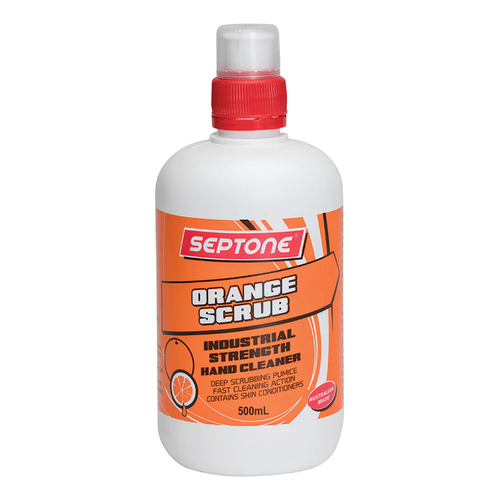 SEPTONE Orange Scrub Heavy Duty Hand Cleaner 500ml Paint Adhesives ...