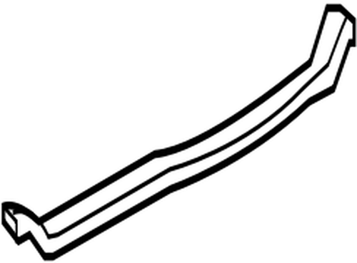 52172-60050 Toyota Reinforcement, rear bumper, no.2 5217260050, New ...