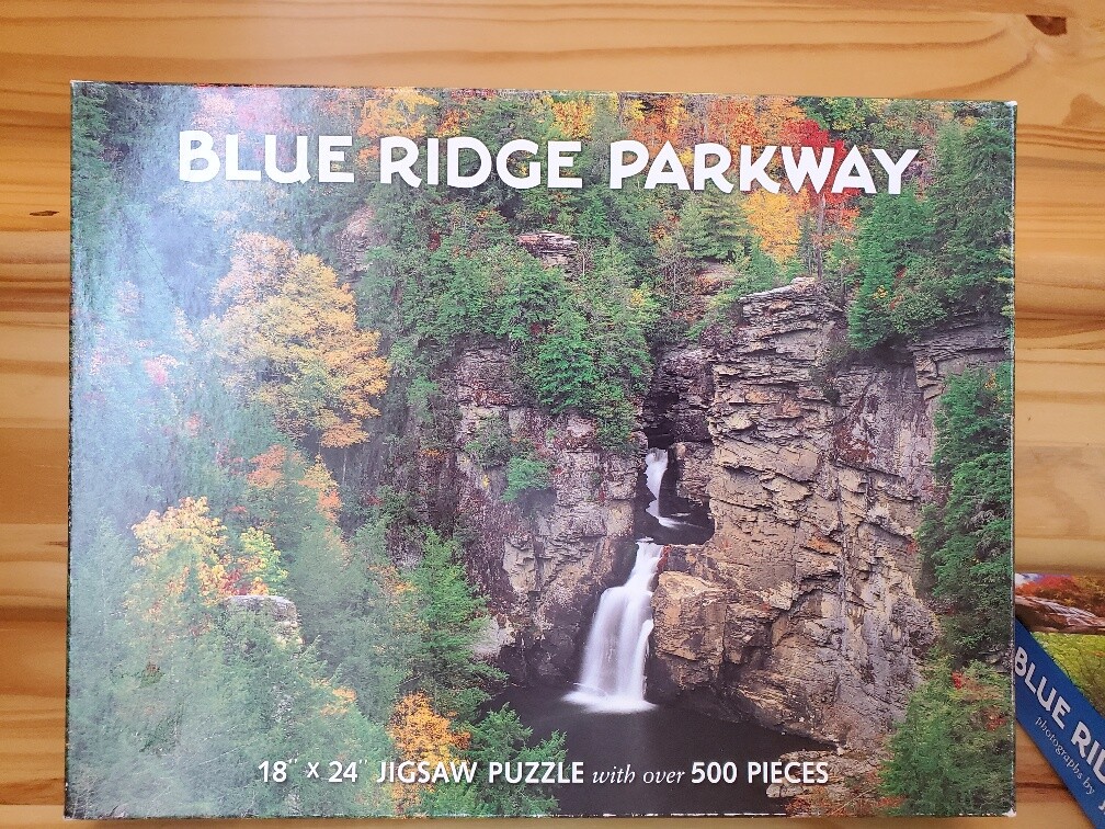 Set of 3 Jigsaw Puzzles J Scott Graham Blue Ridge Parkway & Great Smoky ...