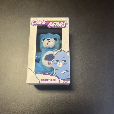 Care Bears GRUMPY Grump Face Blue Cloud Micro Mini 3 Inch Miniature ...