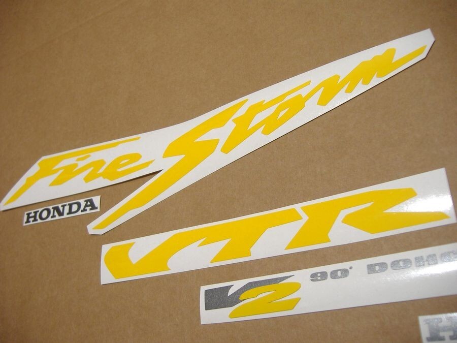Stickers for VTR 1000F Firestorm 1997 decals sticker kit labels ...