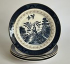 Set Of 4 Vintage Double Phoenix Nikko Ironstone Dessert Or Salad Plates ...