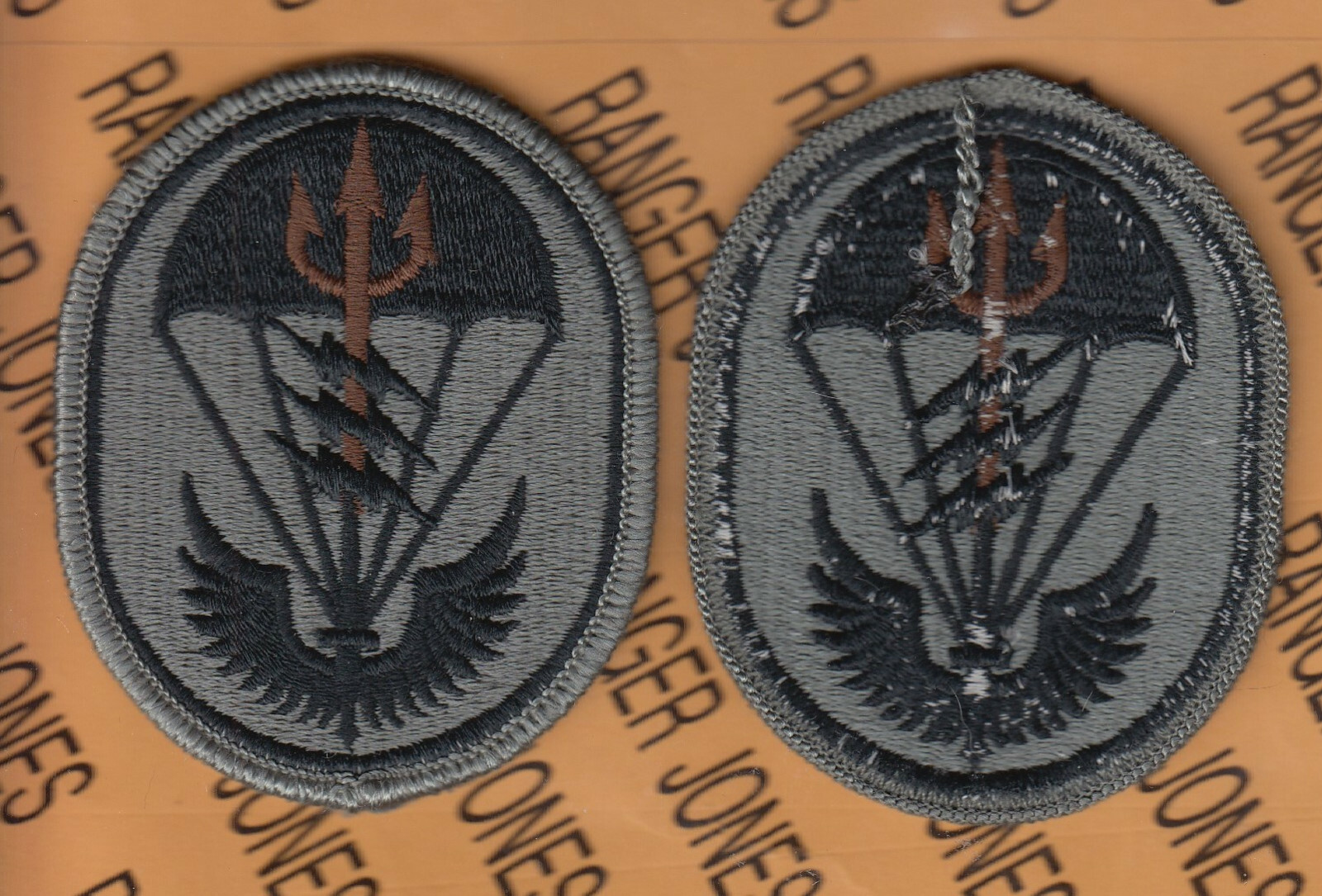 US Army Element Special Operations Command South ACU NO Hook patch m/e ...
