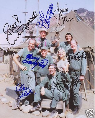 MASH CAST AUTOGRAPH SIGNED PP PHOTO POSTER | eBay