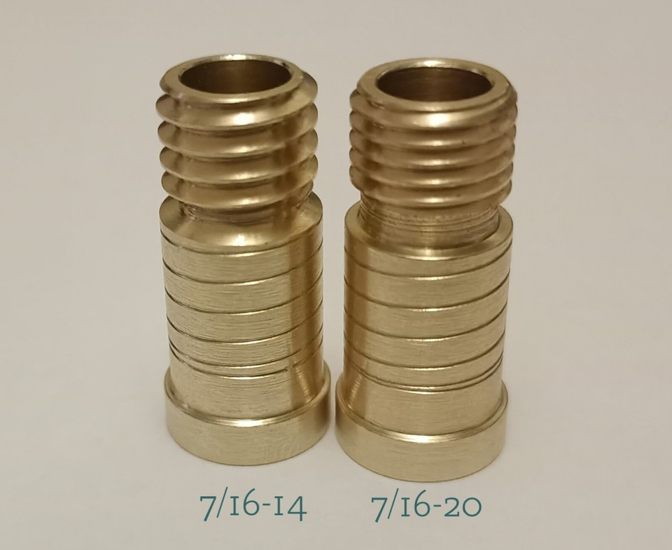 1pc Quick Release UL QR pool cue shaft joint pin brass insert | eBay