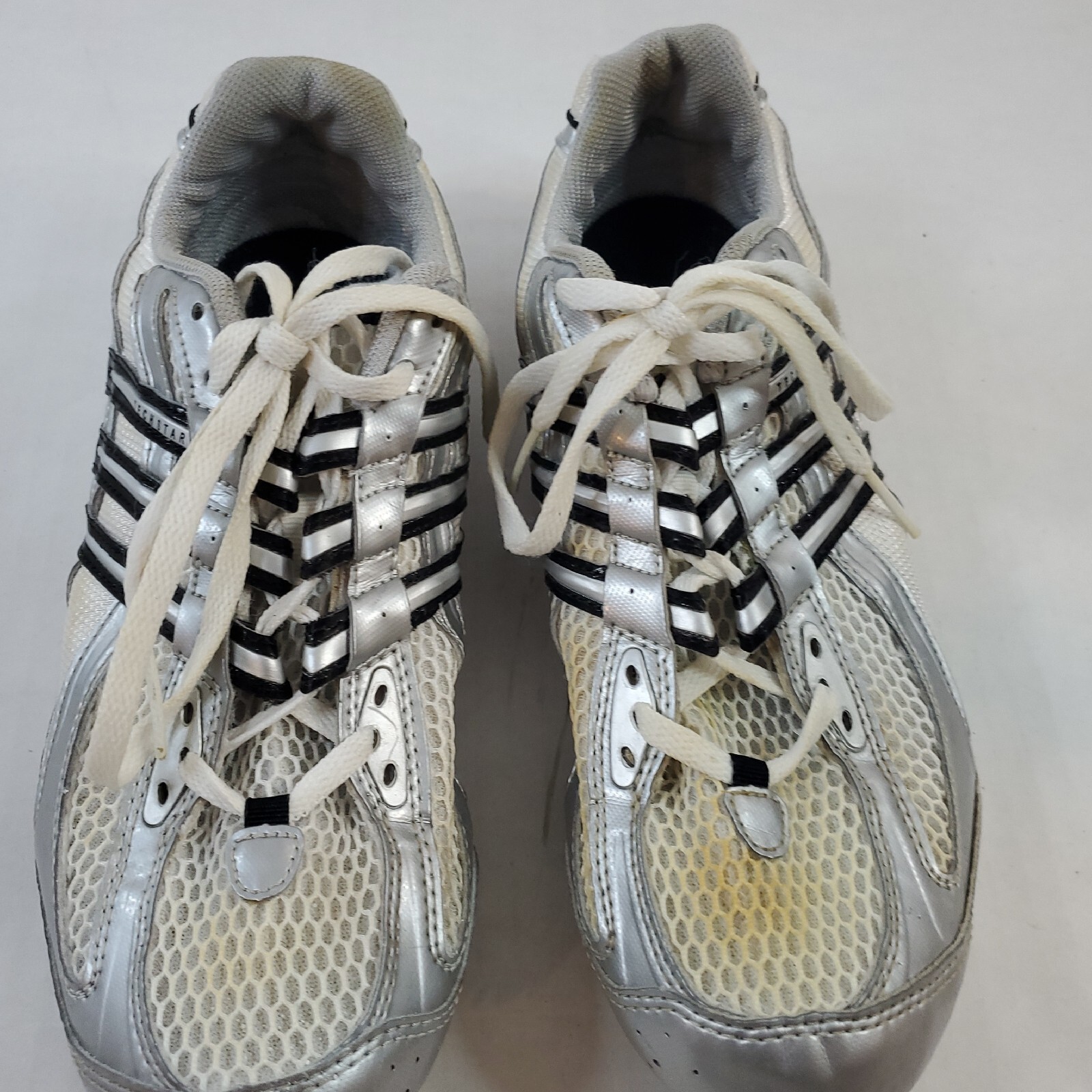 Adidas Mens Titan Techstar Track Shoes White 553814 T… - Gem