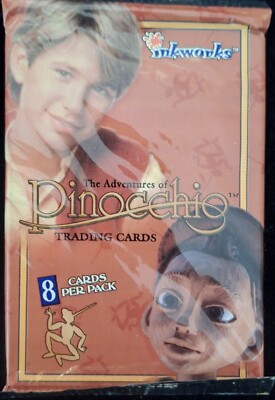 The Adventures of Pinocchio Trading Cards, 8 card Pack, by Inkworks ...