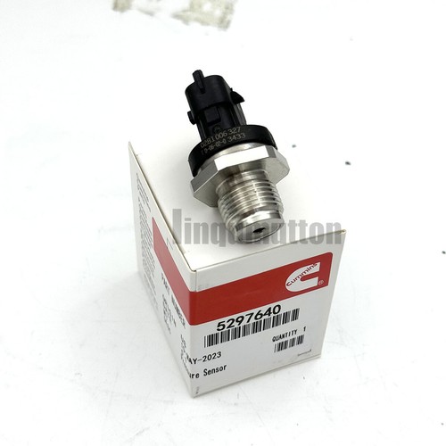 Fuel Rail Pressure Sensor 5297640 For Dodge Ram Cummins ISB 5.9L 6.7L ...