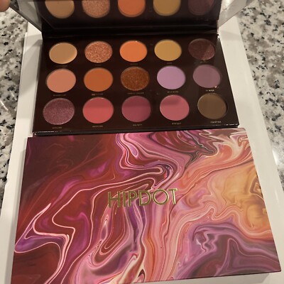 Hipdot Zion Pressed Pigment Eyeshadow Palette Eye Makeup 15 Colors ...